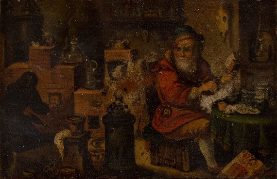 David Teniers the Younger | THE ALCHEMIST (1776) | MutualArt