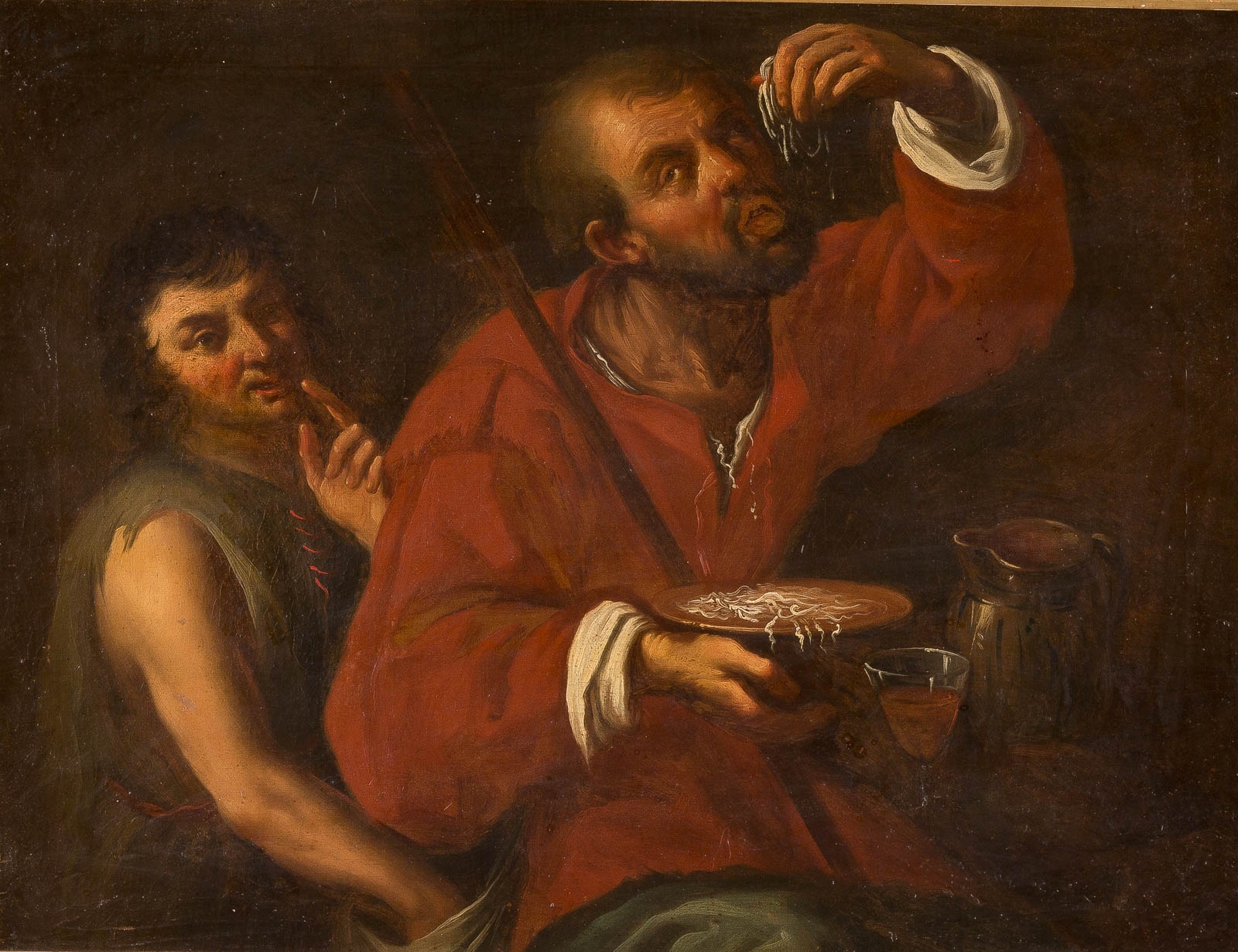 Caravaggio | THE PASTA EATER | MutualArt