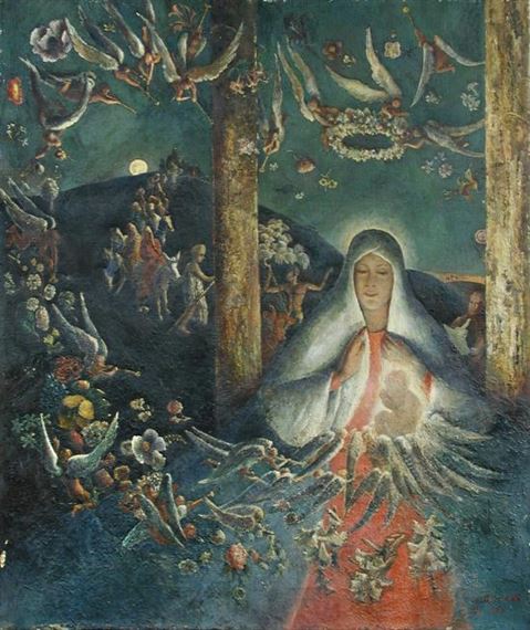 Malcolm Milne | Madonna and Child (1951) | MutualArt