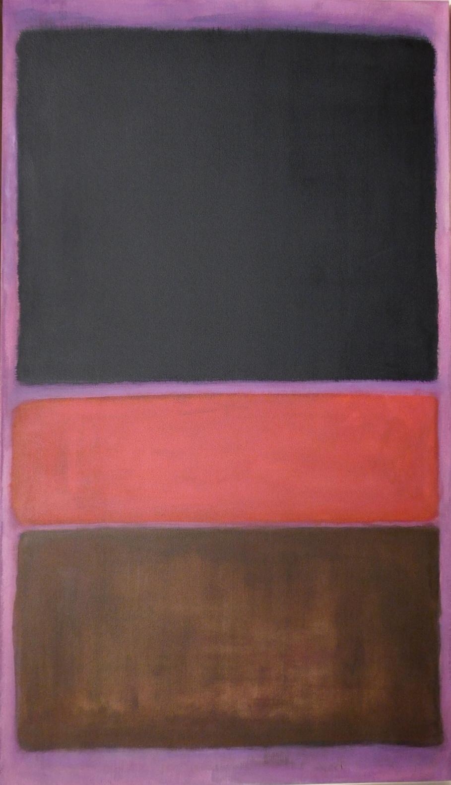Mark Rothko | Color Field (Purple, Black, Brown, Red) | MutualArt