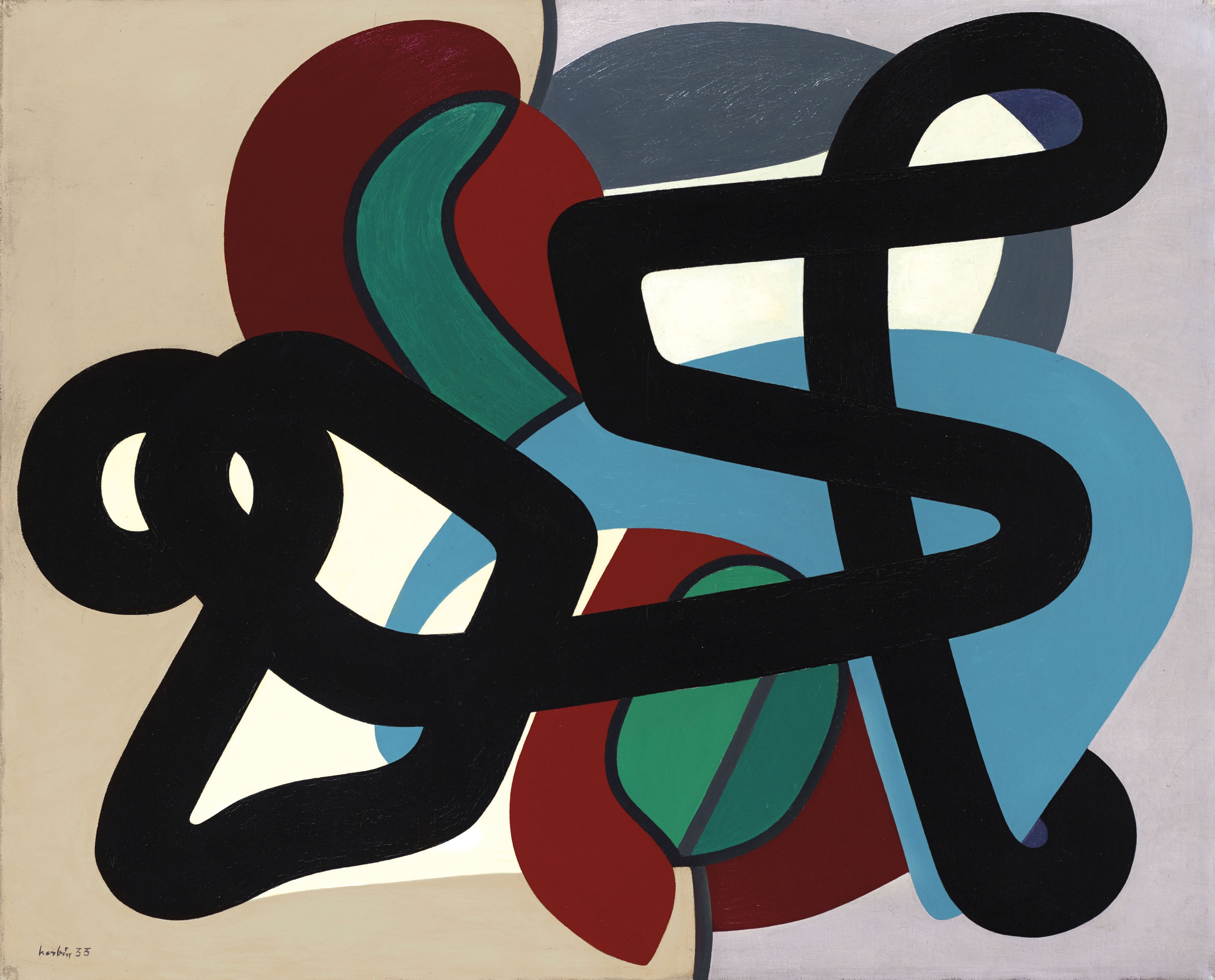 Auguste Herbin | Composition (1938) | MutualArt