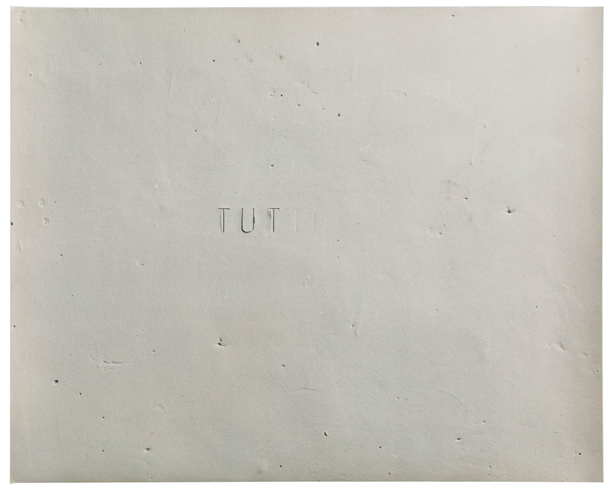 Giovanni Anselmo | Tutto (1973) | MutualArt