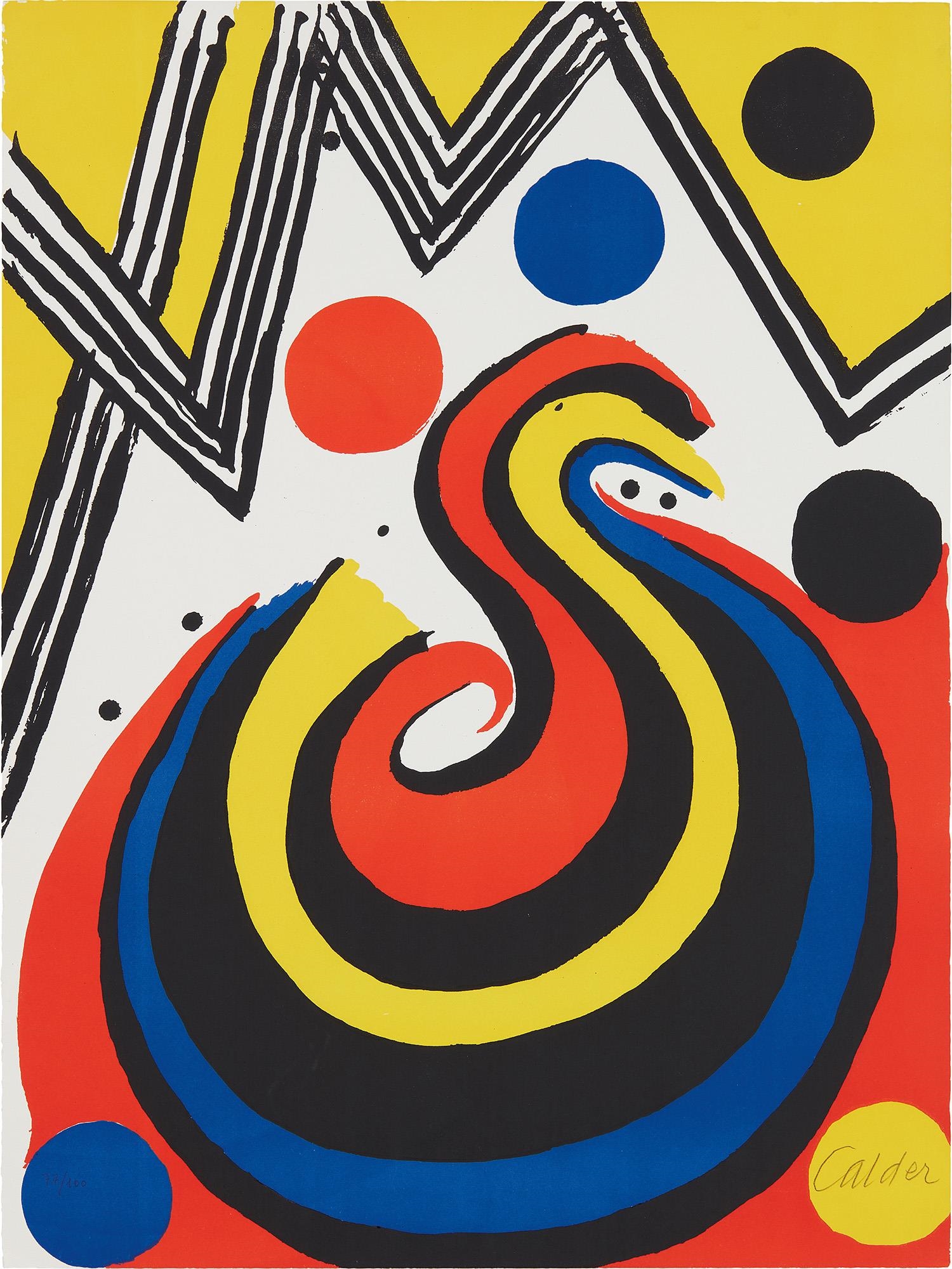 Alexander Calder | Loops (1969) | MutualArt