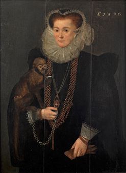 British School, 16th Century | Portrait of a Lady in a Ruff | MutualArt