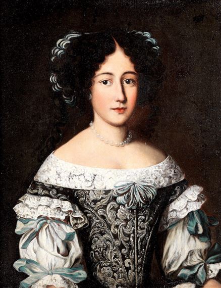 Jacob Ferdinand Voet | Portrait of a lady, possibly one of the Mancini ...