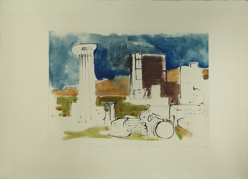 Anne Poor | Fragments of the Sanctuary (1982) | MutualArt