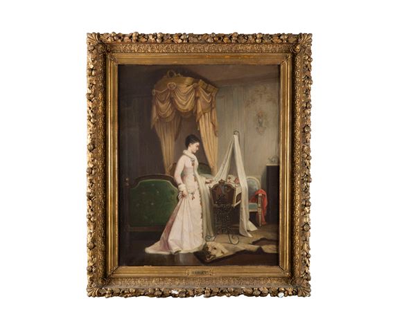 J. Arlet | A Royal Mother and Baby | MutualArt