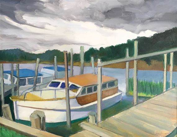 Ron Stenberg | Docked Boats (2013) | MutualArt