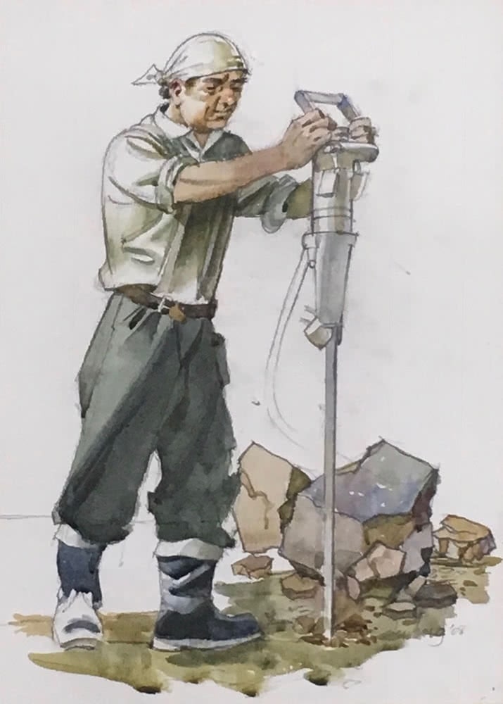 Ron Stenberg | Breaking Rocks (2008) | MutualArt