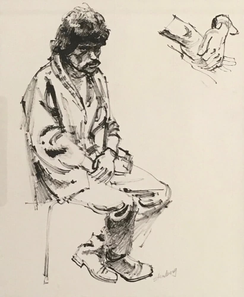 Ron Stenberg | Figure Study with a Puerto Rican Model | MutualArt