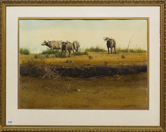 Craig Bone | Water Buffalo (1982) | MutualArt