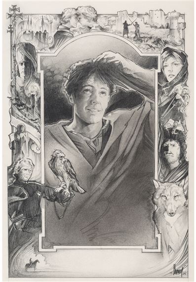 Steven Chorney | Ladyhawke, movie poster concept art (1985) | MutualArt