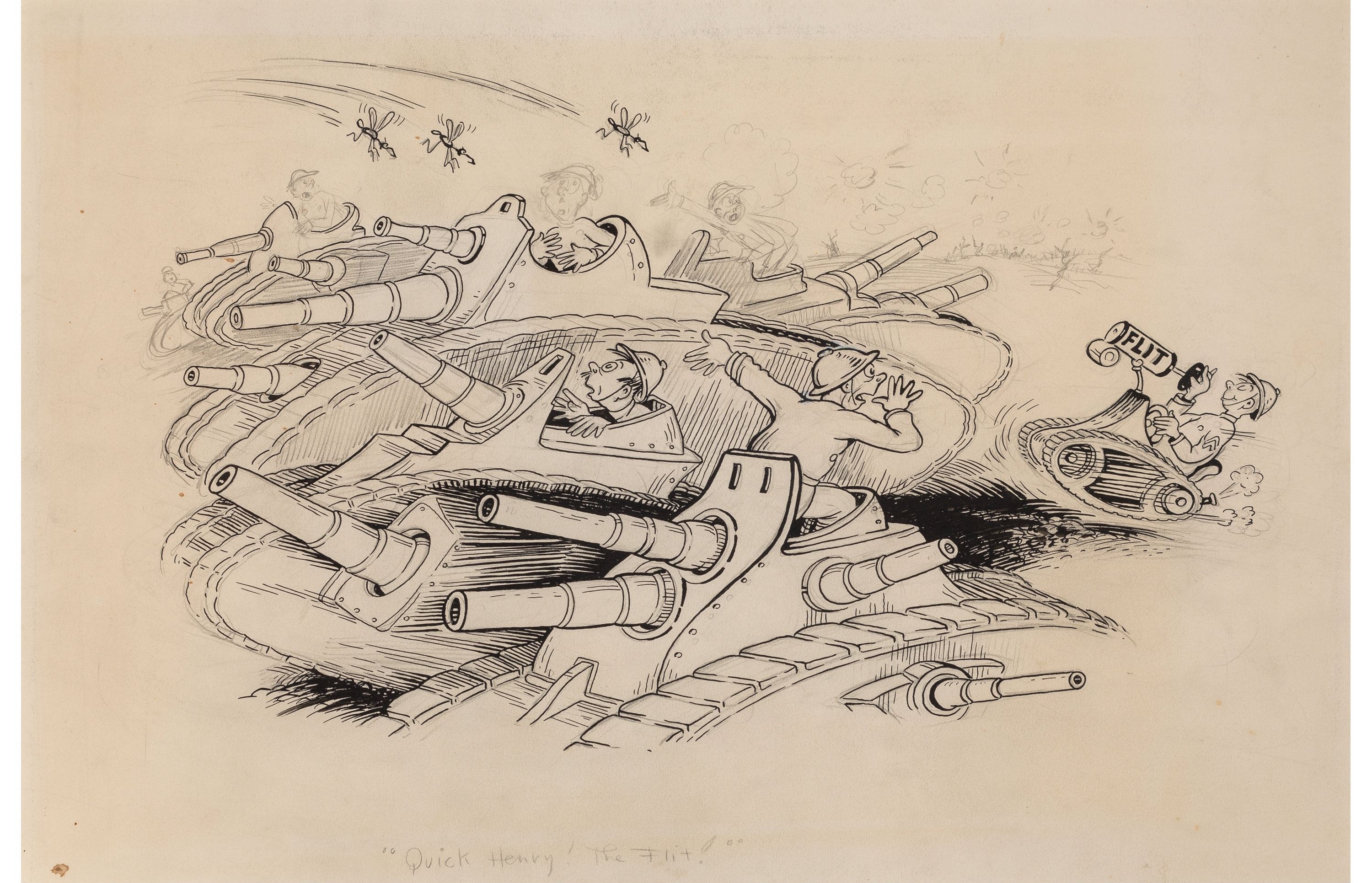 Dr. Seuss | Quick Henry - The Flit!, Flit advertisement (Circa 1930s ...