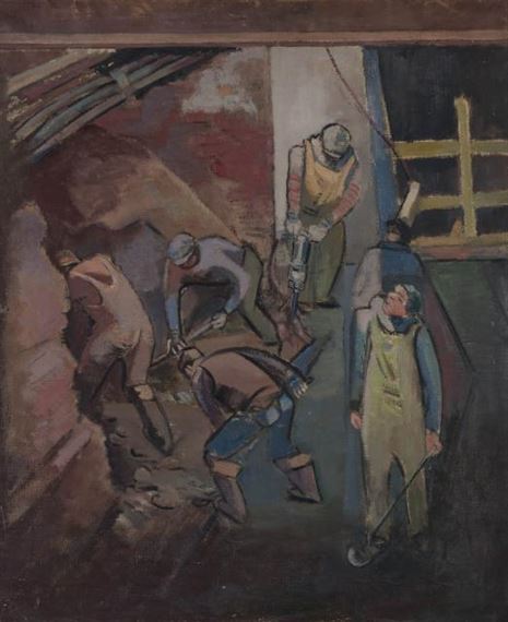 Jack Tworkov | Untitled, Excavation (1939) | MutualArt