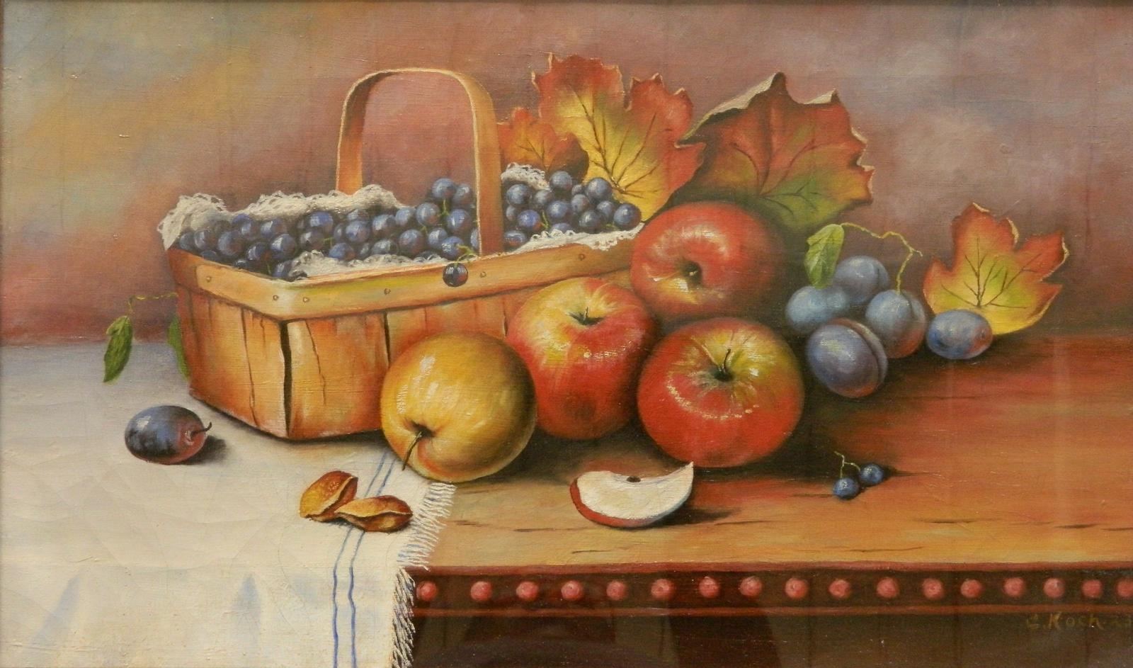Charles P. Koch | Still-Life of Fruit (1923) | MutualArt