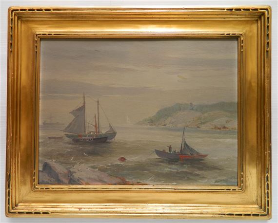 Howard Hall Darnell | Rocky Coast - Magnolia Point (1936) | MutualArt