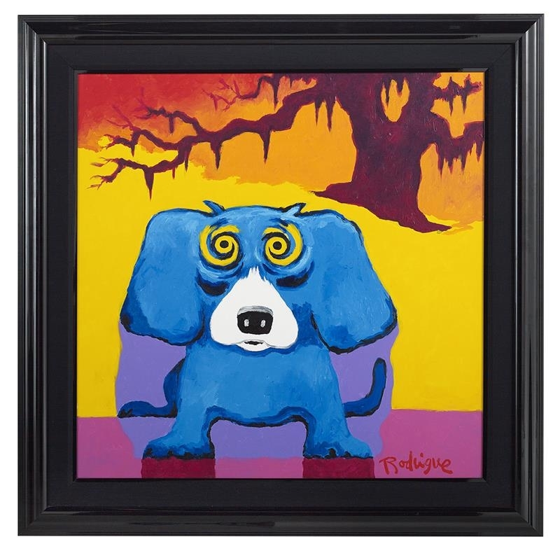 Famous Blue Dog Painting