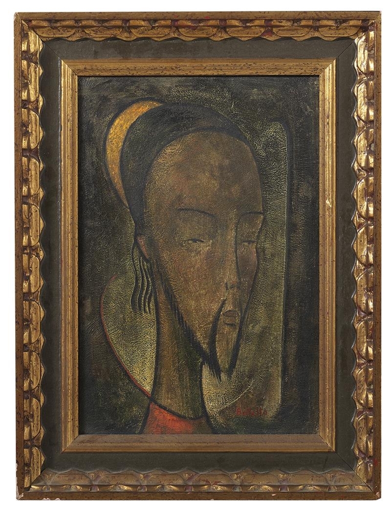 Ángel Botello | Two Girls (Circa 1960) | MutualArt