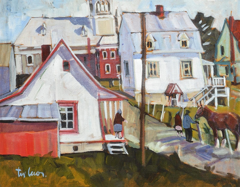 Paul Lecor | Presbytère Ste-Julie (1979) | MutualArt