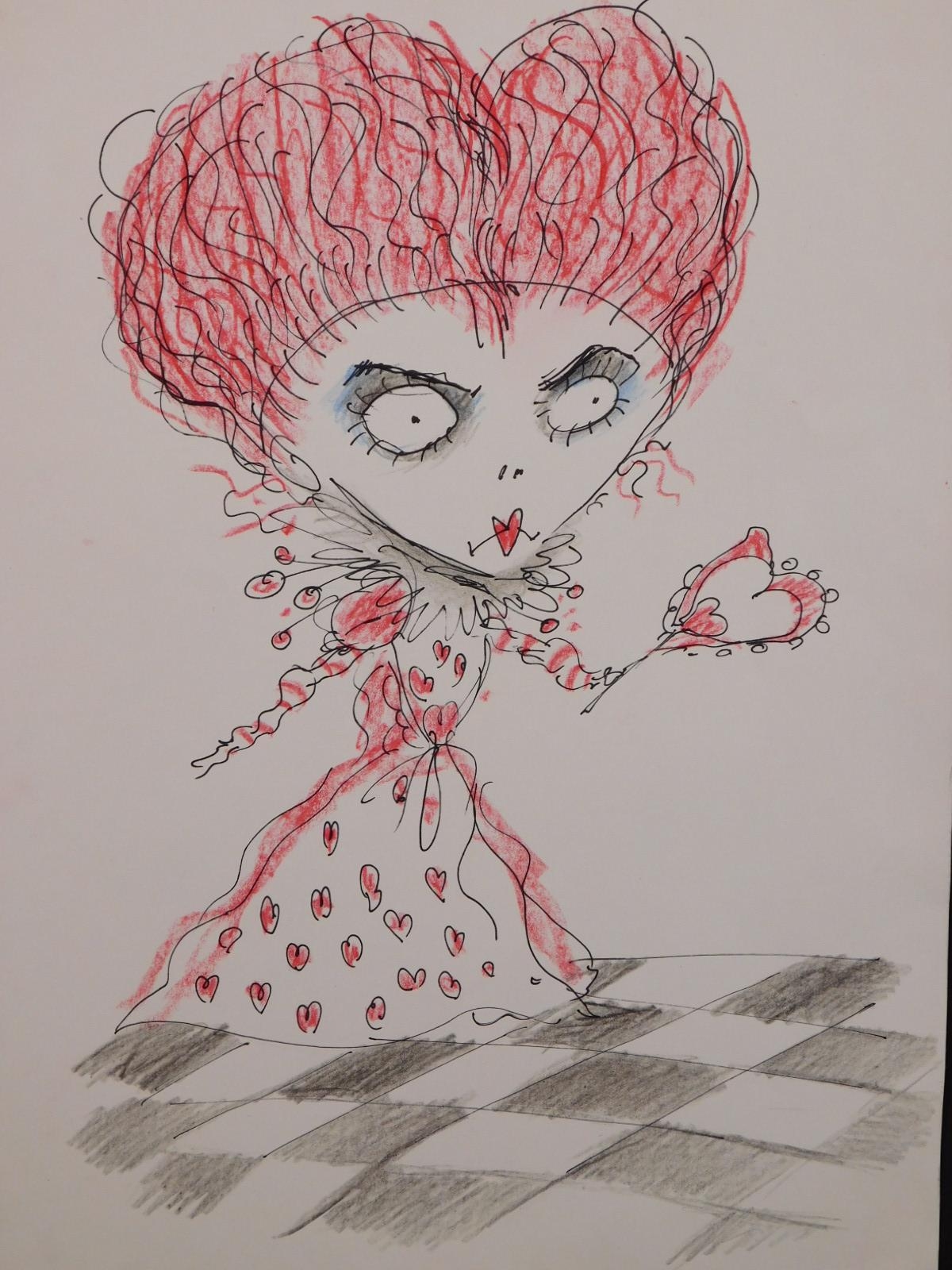 Tim Burton | Red Queen | MutualArt