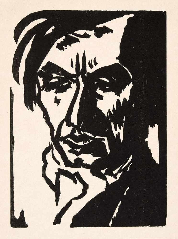 Emil Nolde | Der Prophet' (1912) | MutualArt