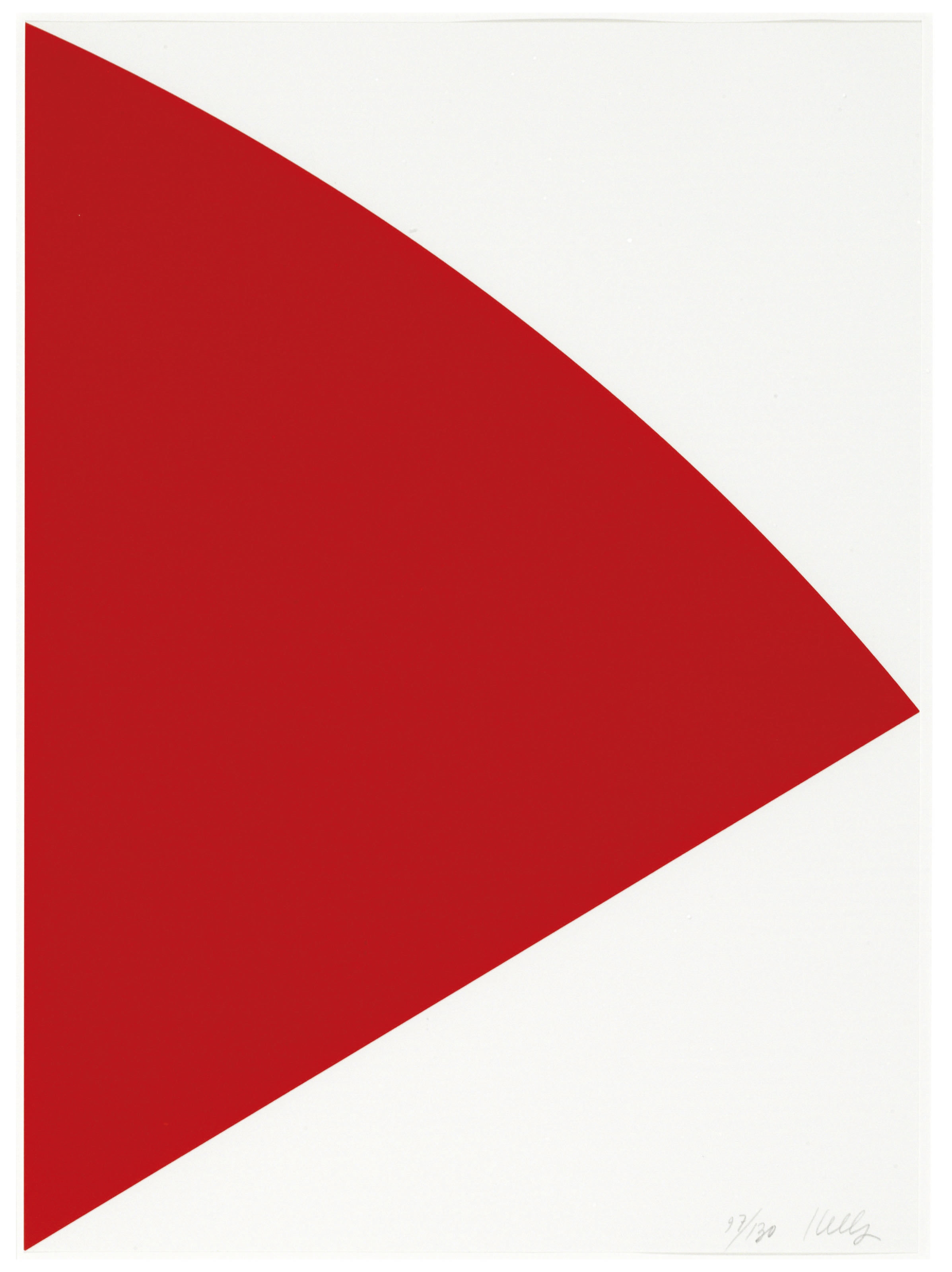Ellsworth Kelly | Untitled (Green Curve, Philadelphia) (1993) | MutualArt