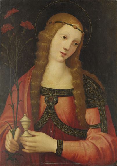 Callisto Piazza | Saint Mary Magdalene (1520) | MutualArt