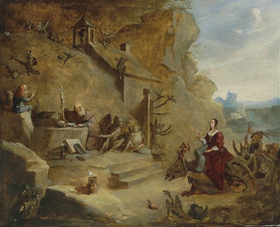 David Teniers the Younger | The Temptation of Saint Anthony | MutualArt