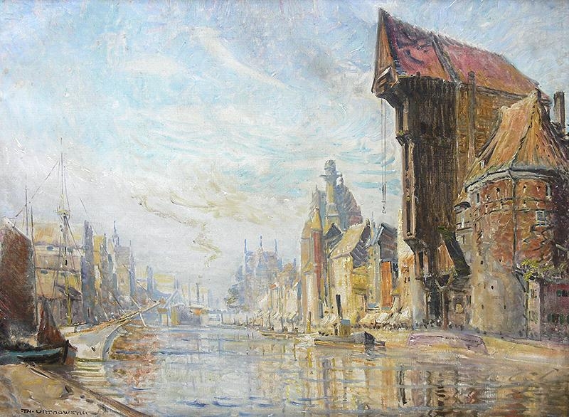 Theodor Urtnowski | Dlugie Pobrzeze w Gdansku | MutualArt