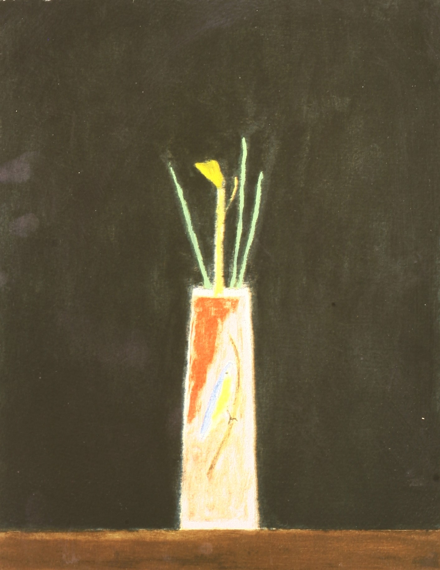 Craigie Aitchison | STILL LIFE WITH BIRD VASE (2004) | MutualArt