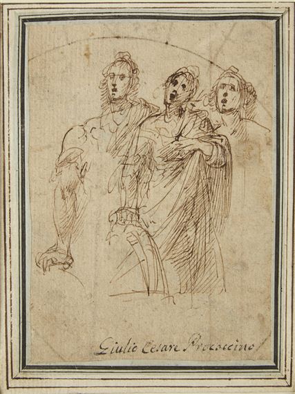 Giulio Cesare Procaccini | Study for Saint Catherine of Alexandria ...