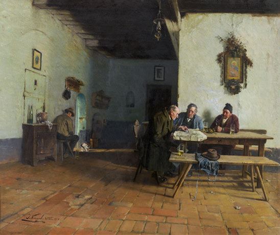 Josef Kinzel | Rural inn | MutualArt