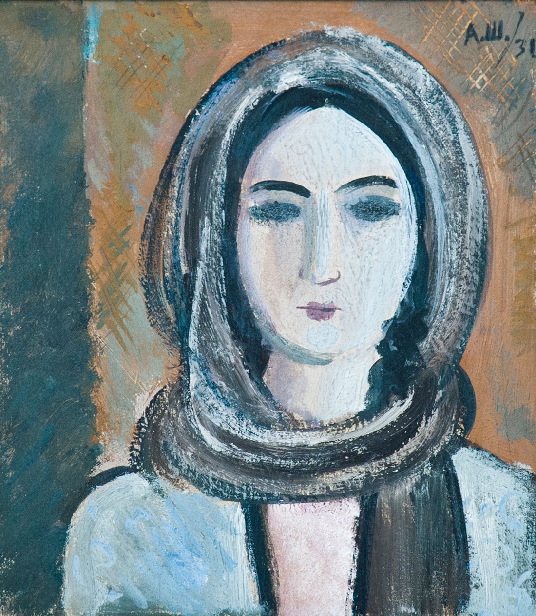 Alexander Vasilievich Shevchenko | Portrait of the Artist’s Wife ...