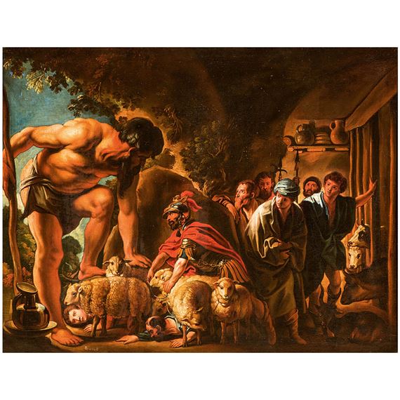 Odysseus And The Cyclops Cave