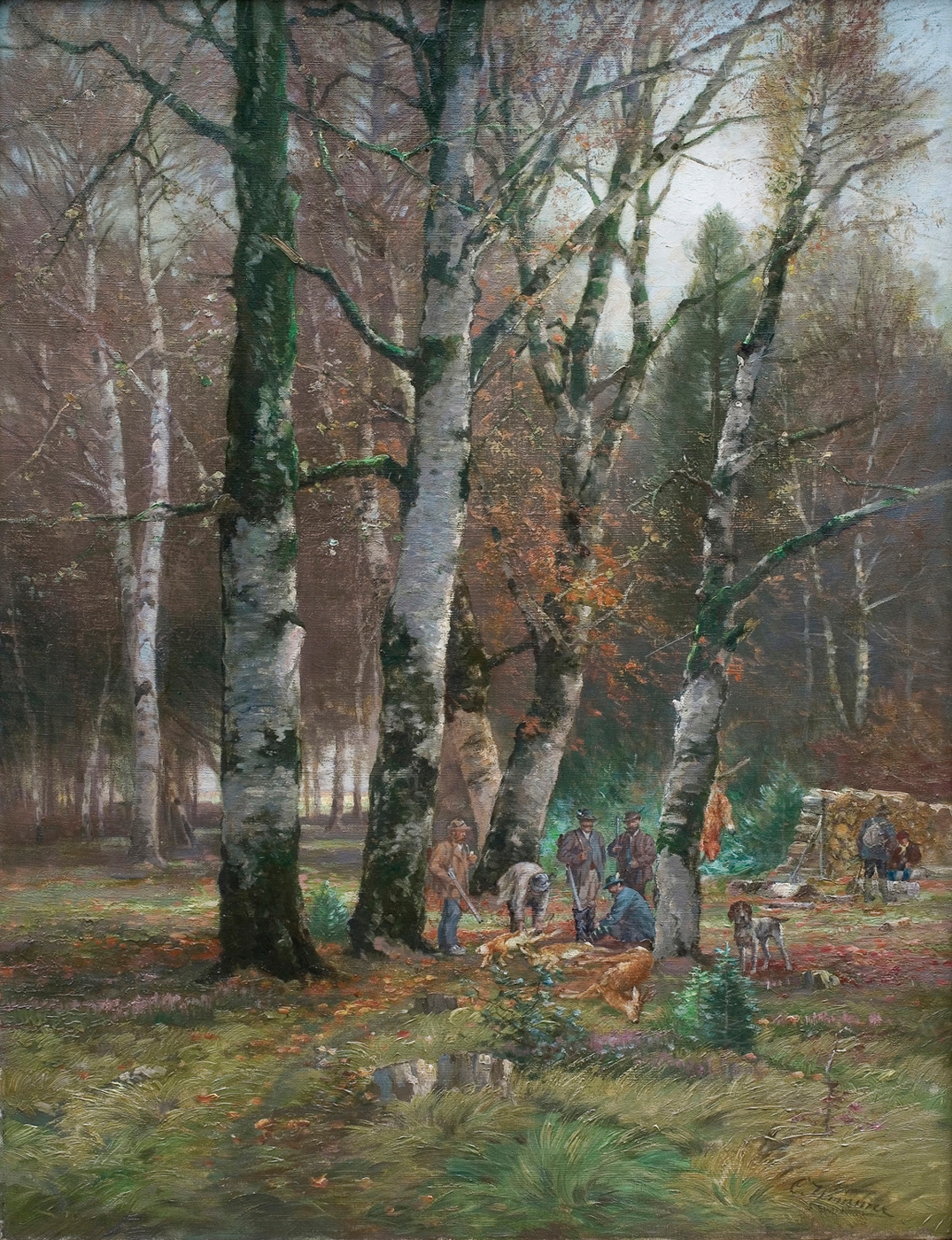 Conrad Wimmer | JESIENNE POLOWANIE NA SARNY | MutualArt