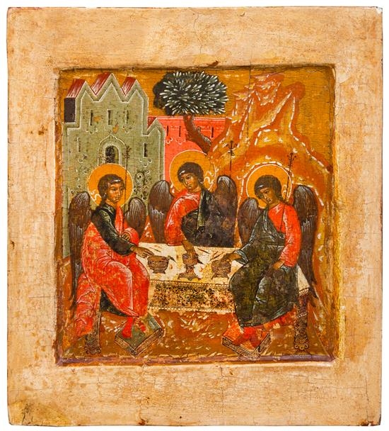 Russian School, 17th Century | The Old Testament Trinity - The ...