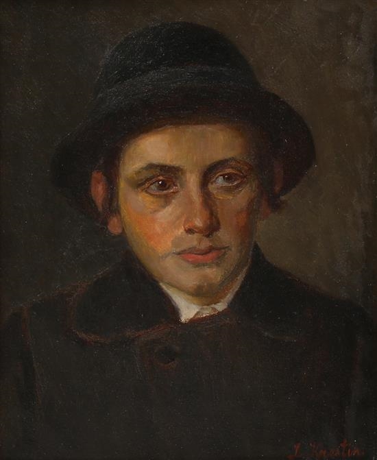 Lazar Krestin | Portrait of a young man | MutualArt