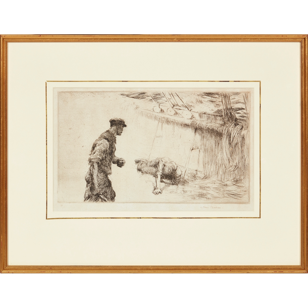 Arthur Briscoe | 2 WORKS: JAMES AND JOHN & THE BUCKO MATE | MutualArt