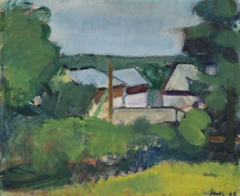 Robert Hull | Avlsbygninger (1962) | MutualArt