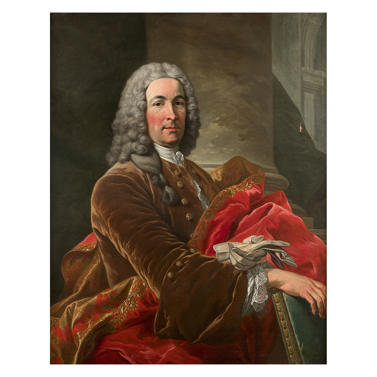 Louis-Michel Van Loo | PORTRAIT DE JOSEPH PARIS DUVERNEY, FONDATEUR DE ...