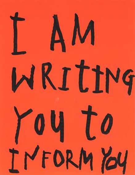 Wayne Youle | I Am Writing to Inform You | MutualArt