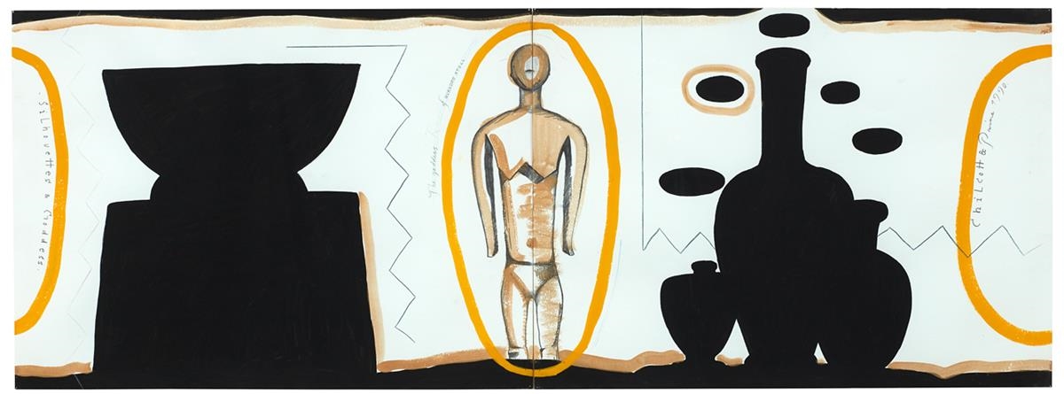 Gavin Chilcott | Silhouettes and Goddess (1990) | MutualArt