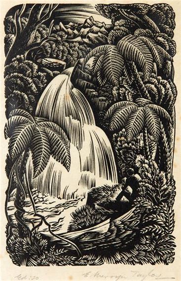 E. Mervyn Taylor | Waterfall | MutualArt
