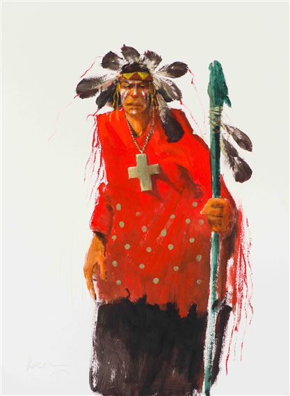 Mike Larsen | The Healer (1981) | MutualArt