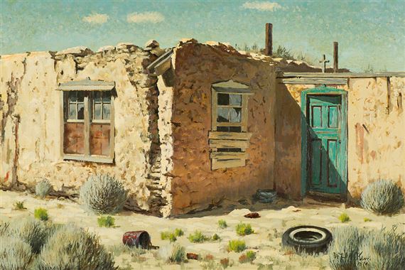 William H. Atkins | Abandoned Adobe (1974) | MutualArt