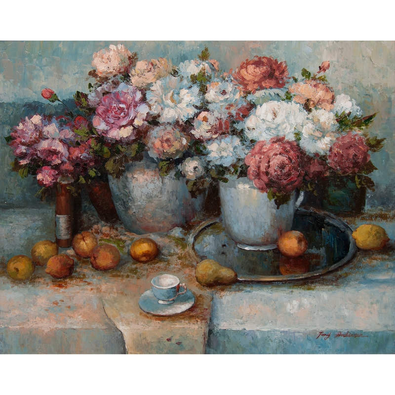 Tony Anderson | Still Life with Flowers | MutualArt