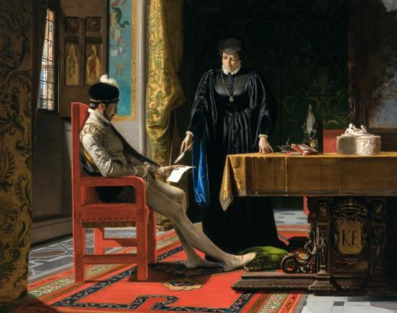 Gioffredo Bosisio | Catherine de' Medici Persuading Charles IX to Order ...