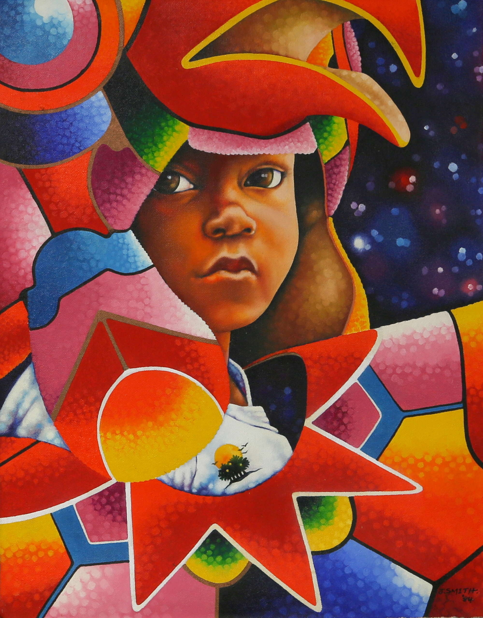 Jolyon Smith | Boy in traditional costume (1984) | MutualArt