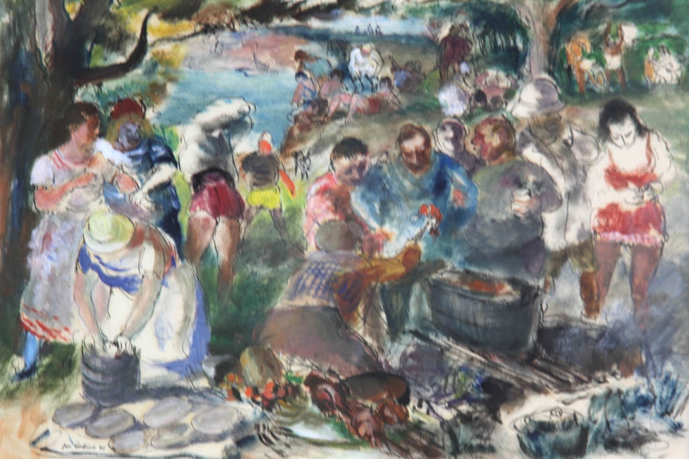 Jon Corbino | The Picnic | MutualArt