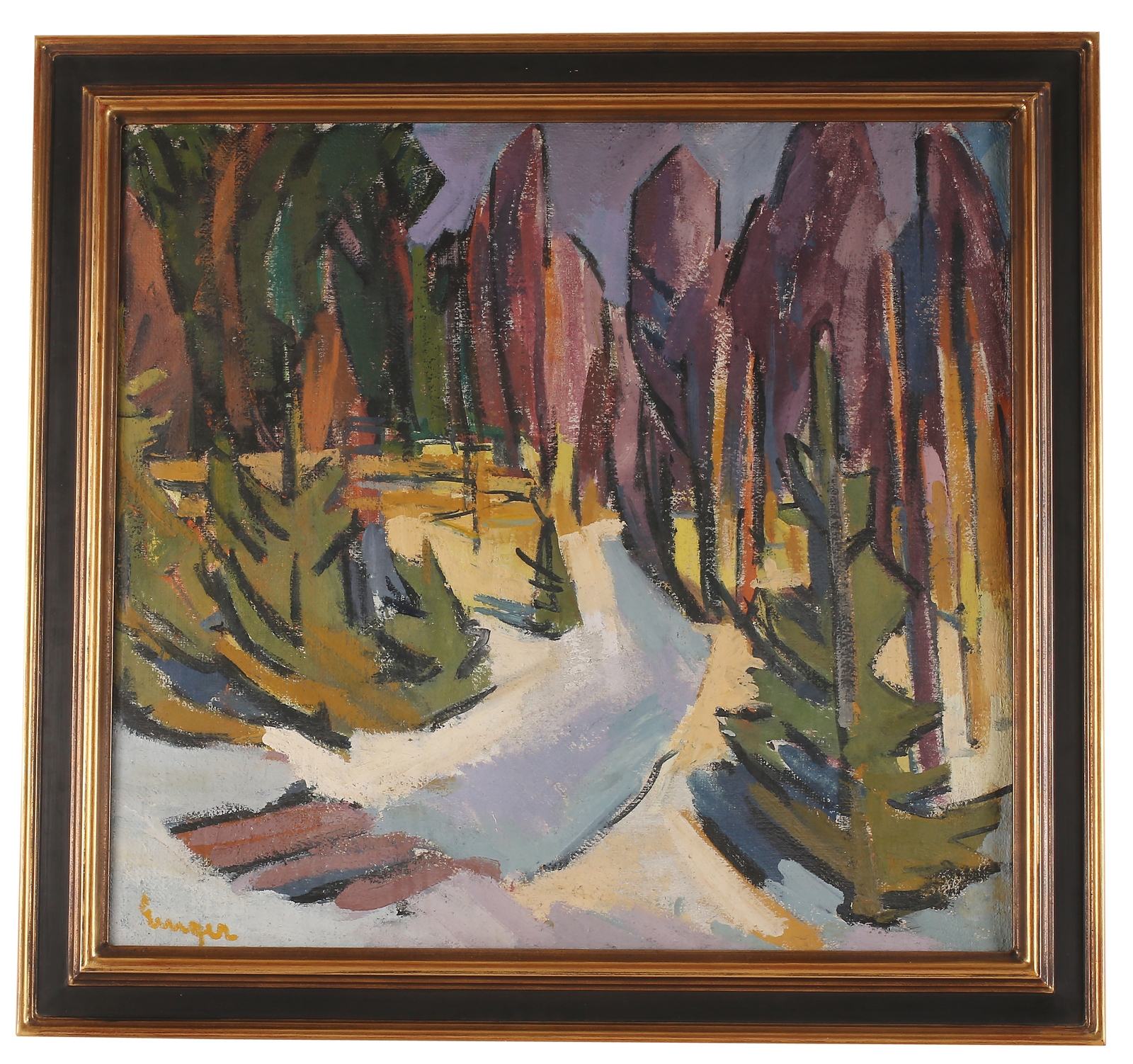 Erling Enger | Skogslandskap | MutualArt